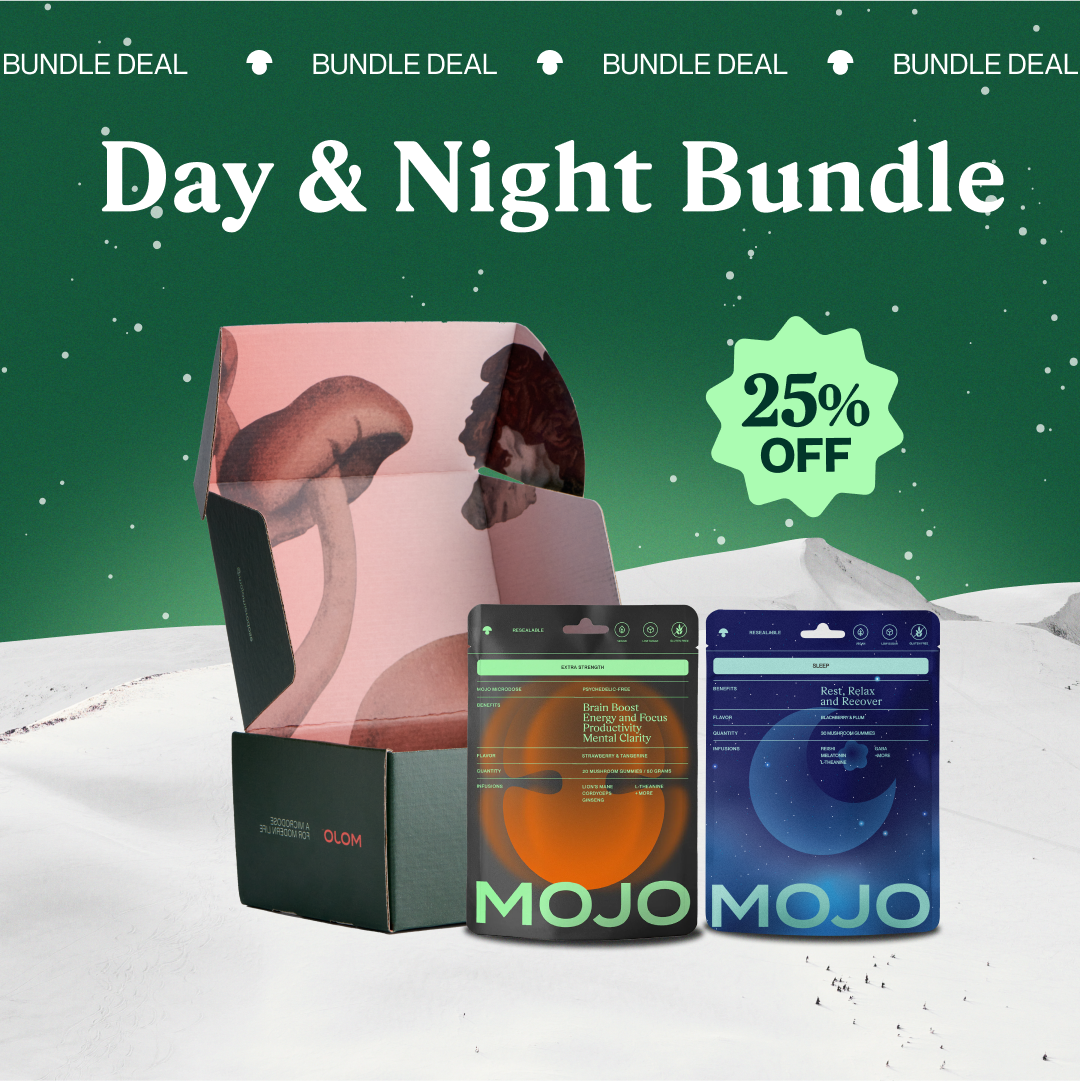 Mushroom Gummies for Focus, Energy, Sleep & Mood | Mojo Gummies